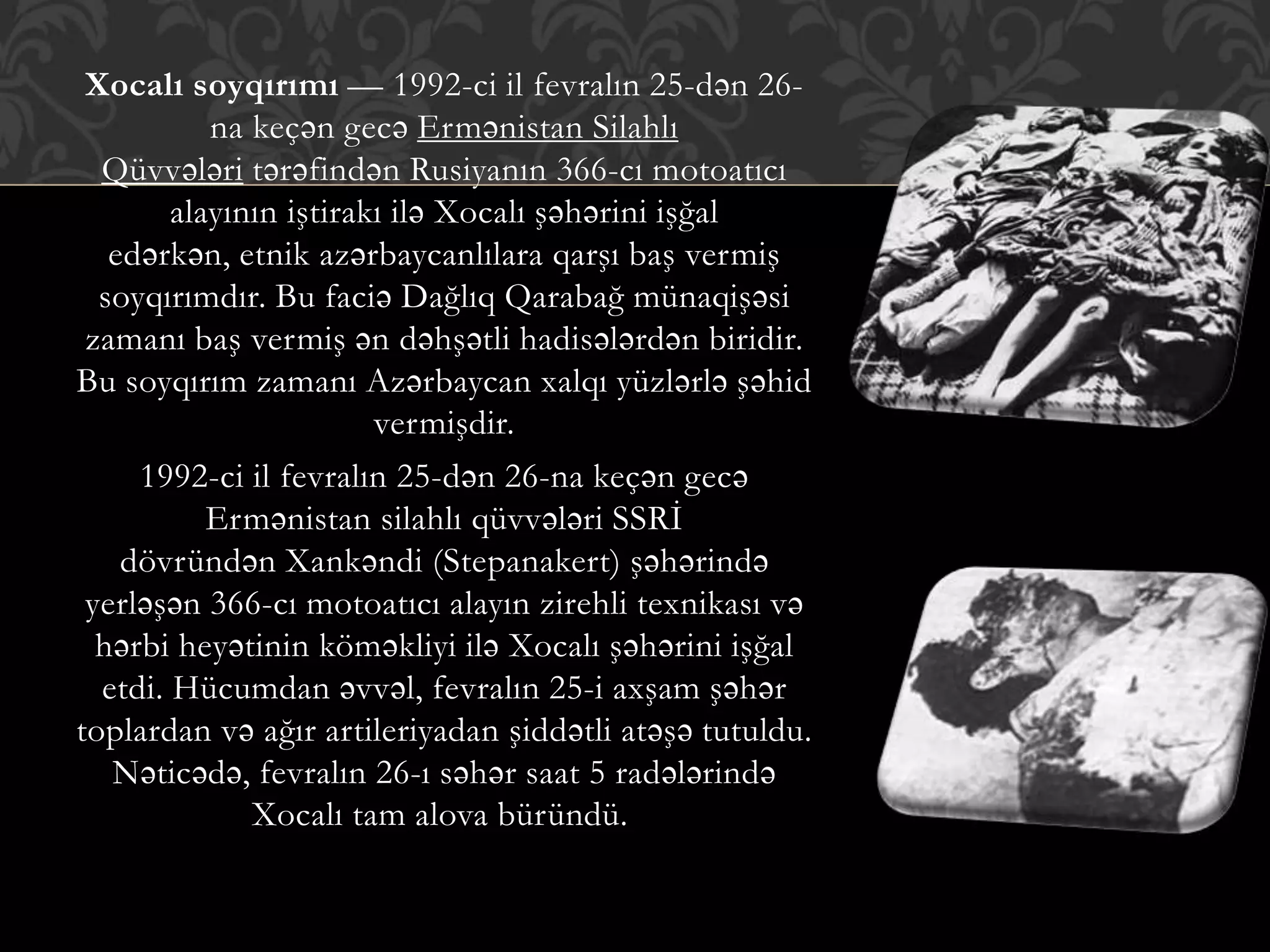 Xocali faciesi | PPTX