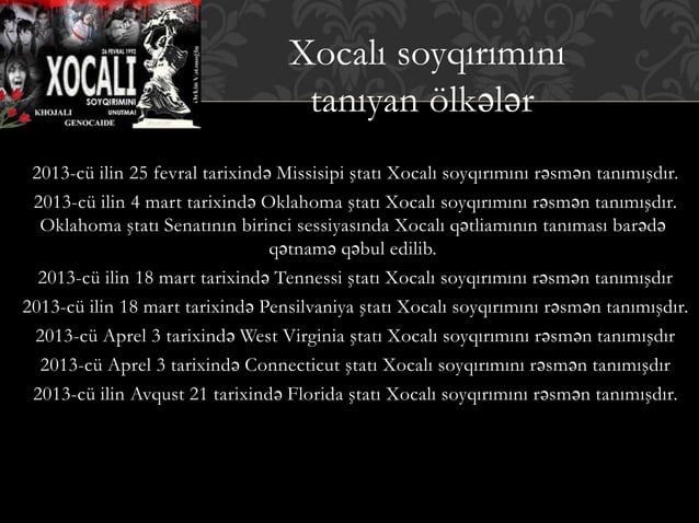 Xocali faciesi | PPTX