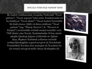 Xocali faciesi | PPTX