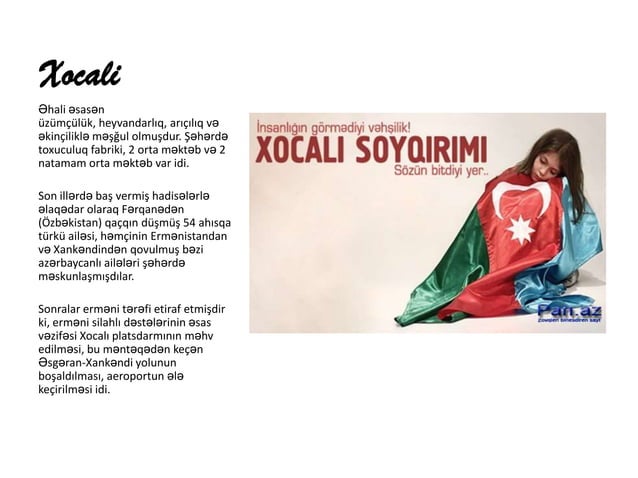 Xocali soyqirimi!!! | PPTX
