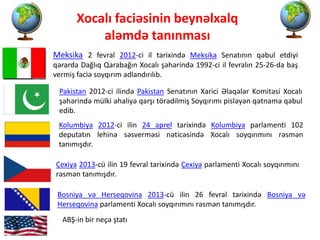 Xocalı soyqırımı | PPTX