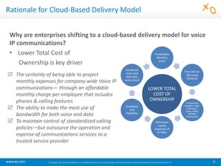 Xo Enterprise Cloud Communications Module | PPTX