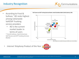 XO Enterprise SIP | PPTX | Computer Networking | Computing