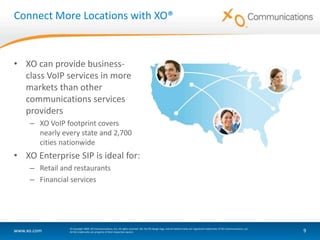 XO Enterprise SIP | PPTX | Computer Networking | Computing