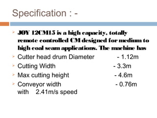 CONTINUOUS MINERS | PPT