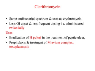 5 aminoglycosides,macrolides, anti tb dental | PPTX