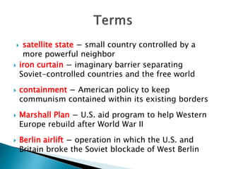 cold war analysis mashup | PPT