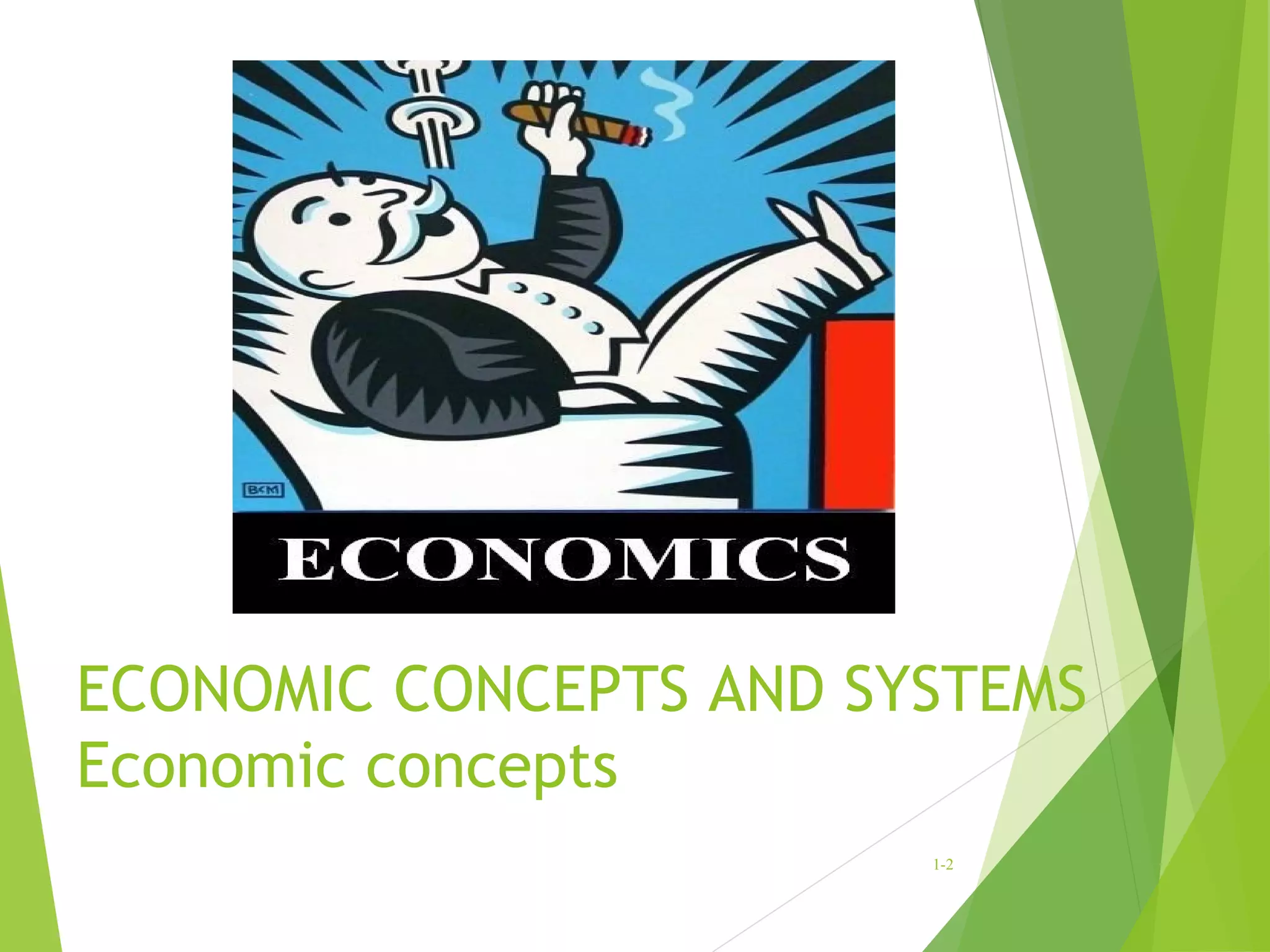 Economics concepts for grade 11 learners | PPT