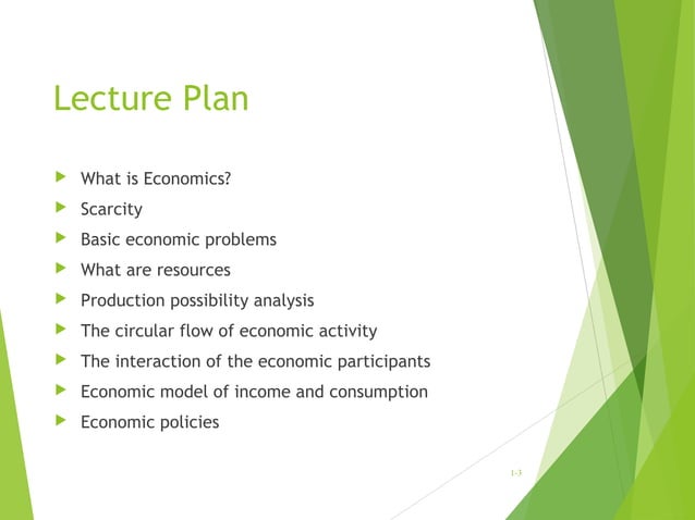 Economics concepts for grade 11 learners | PPT