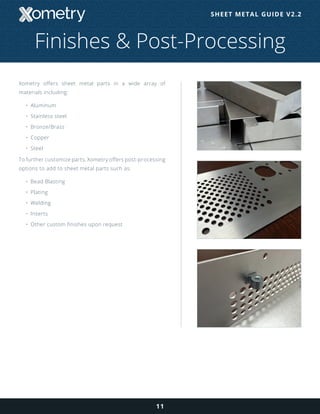 design guide_sheetmetal | PDF