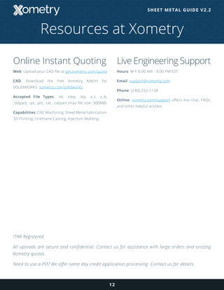 design guide_sheetmetal | PDF