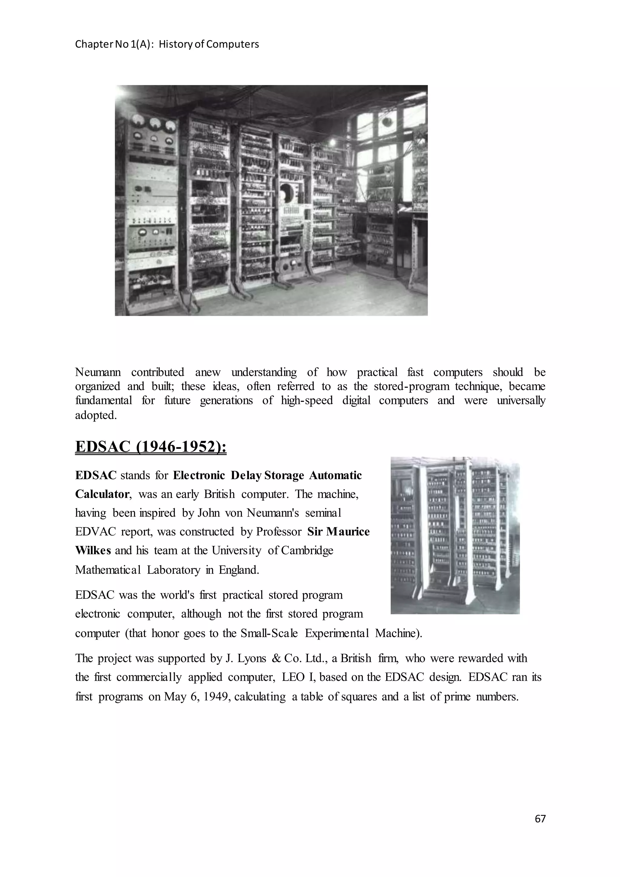 The Five Generations of Computers | PDF