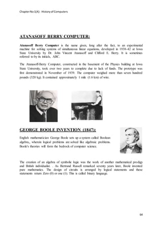 The Five Generations of Computers | PDF