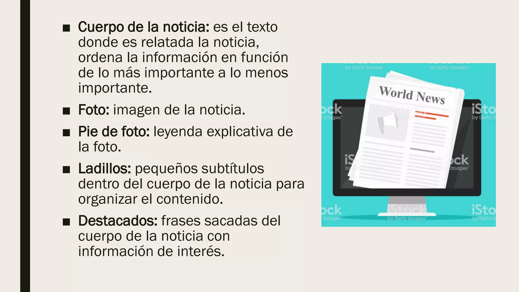 La noticia espanol | PPT