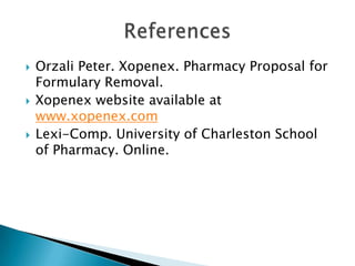 Xopenex | PPTX