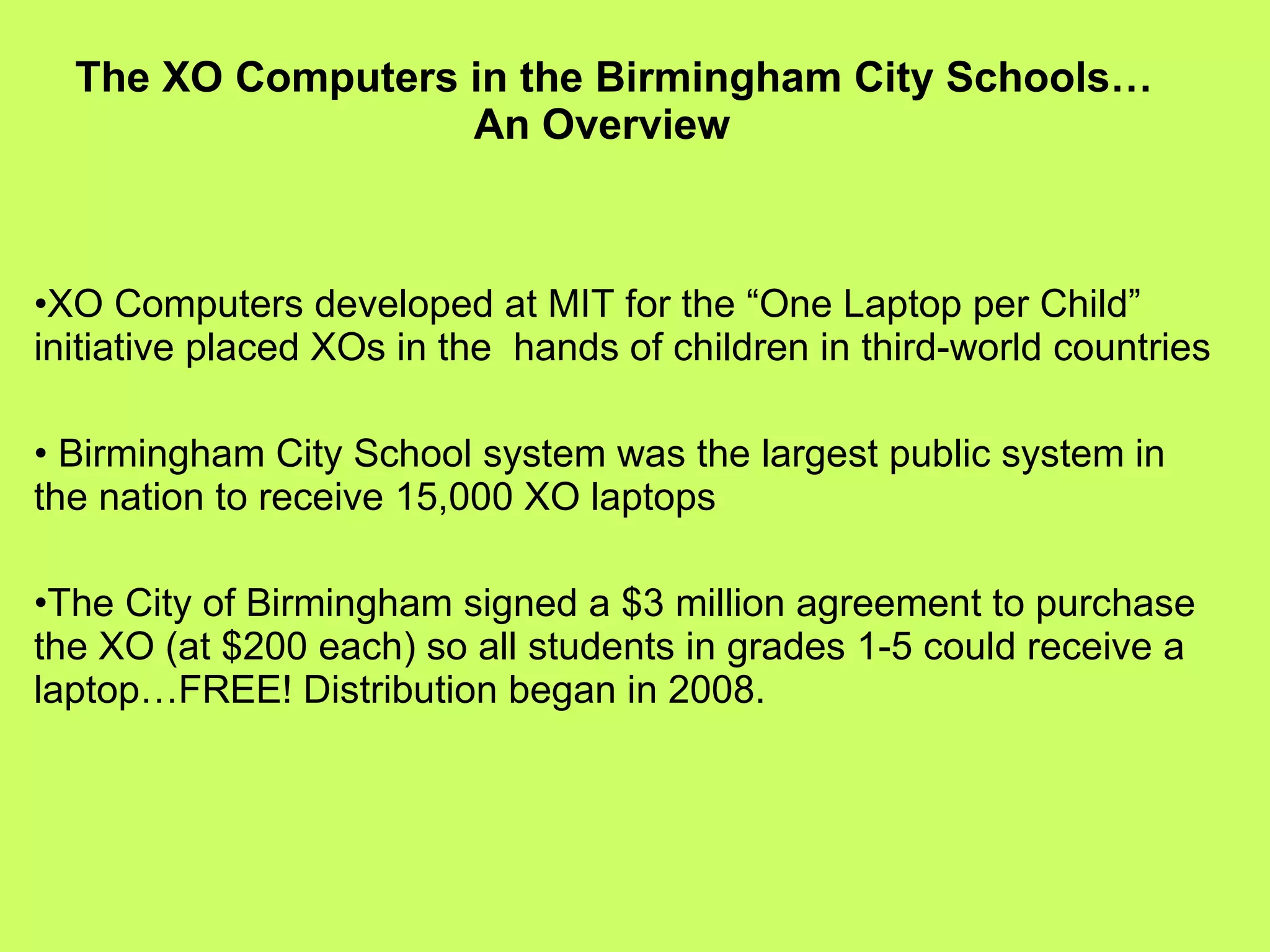 Xo power point_(final) | PPT