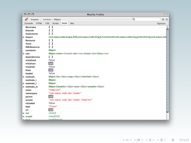 Xopus Application Framework | PPT