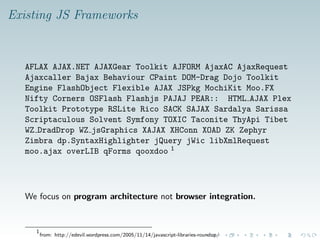Xopus Application Framework | PPT