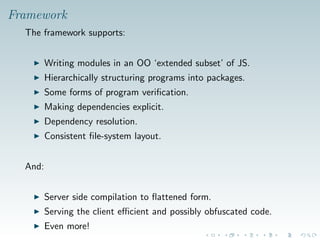 Xopus Application Framework | PPT