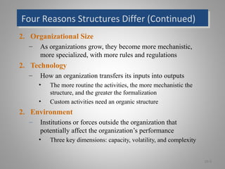 Class 16 organizational structure 2 | PPT