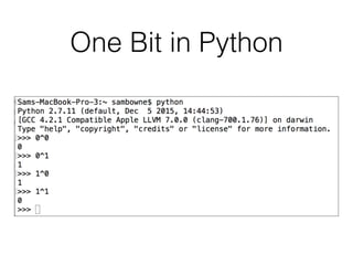 XOR: Bits and Nybbles | PPT