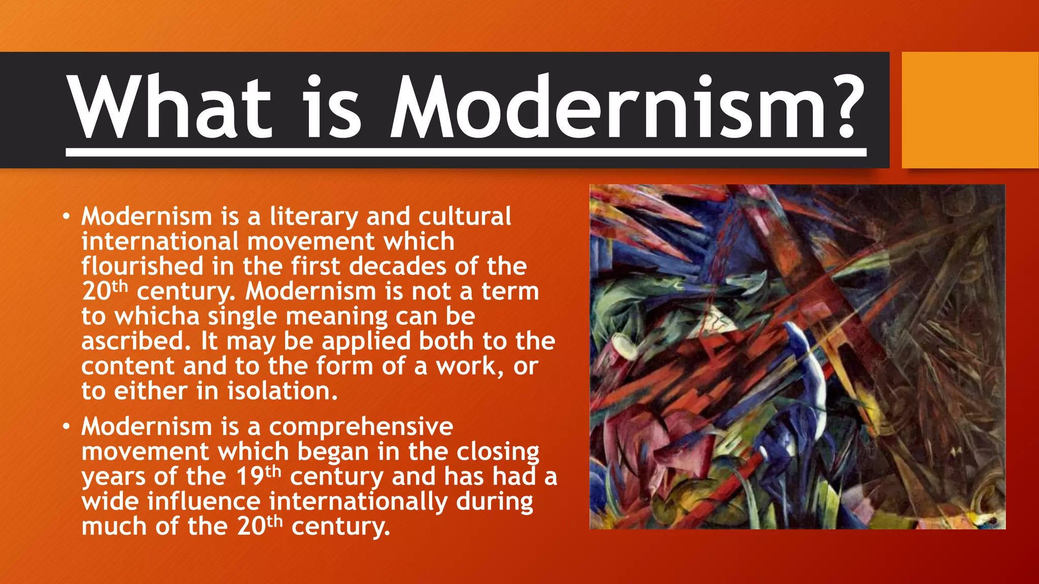 difference between modernism and Postmodernism | PPTX