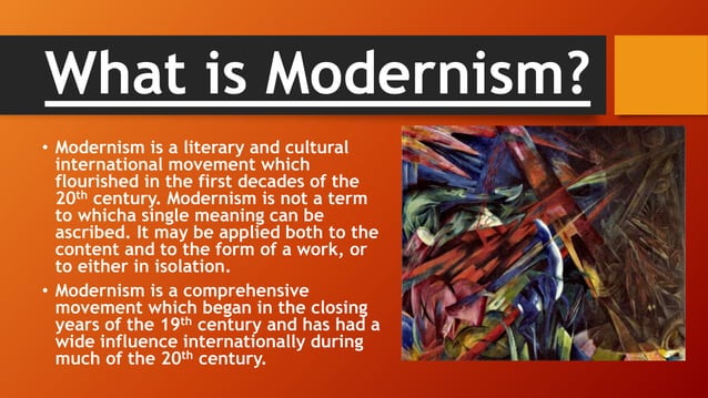 difference between modernism and Postmodernism | PPTX | Modern Art ...
