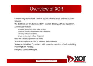 Xor Overview | PDF