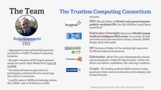 TRUSTLESS Pitch Slide Deck | PDF