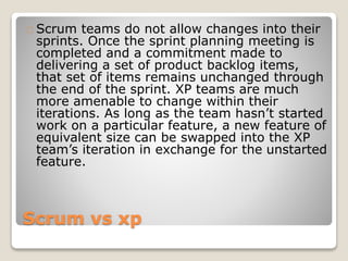 Xp(Xtreme Programming) presentation | PPTX