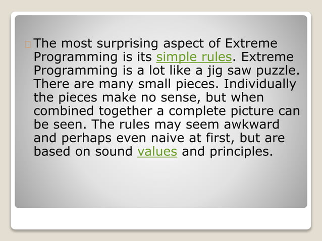 Xp(Xtreme Programming) presentation | PPT