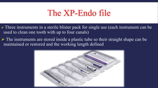 XP-Endo file / Dr.Sarah Alkhateeb | PPTX