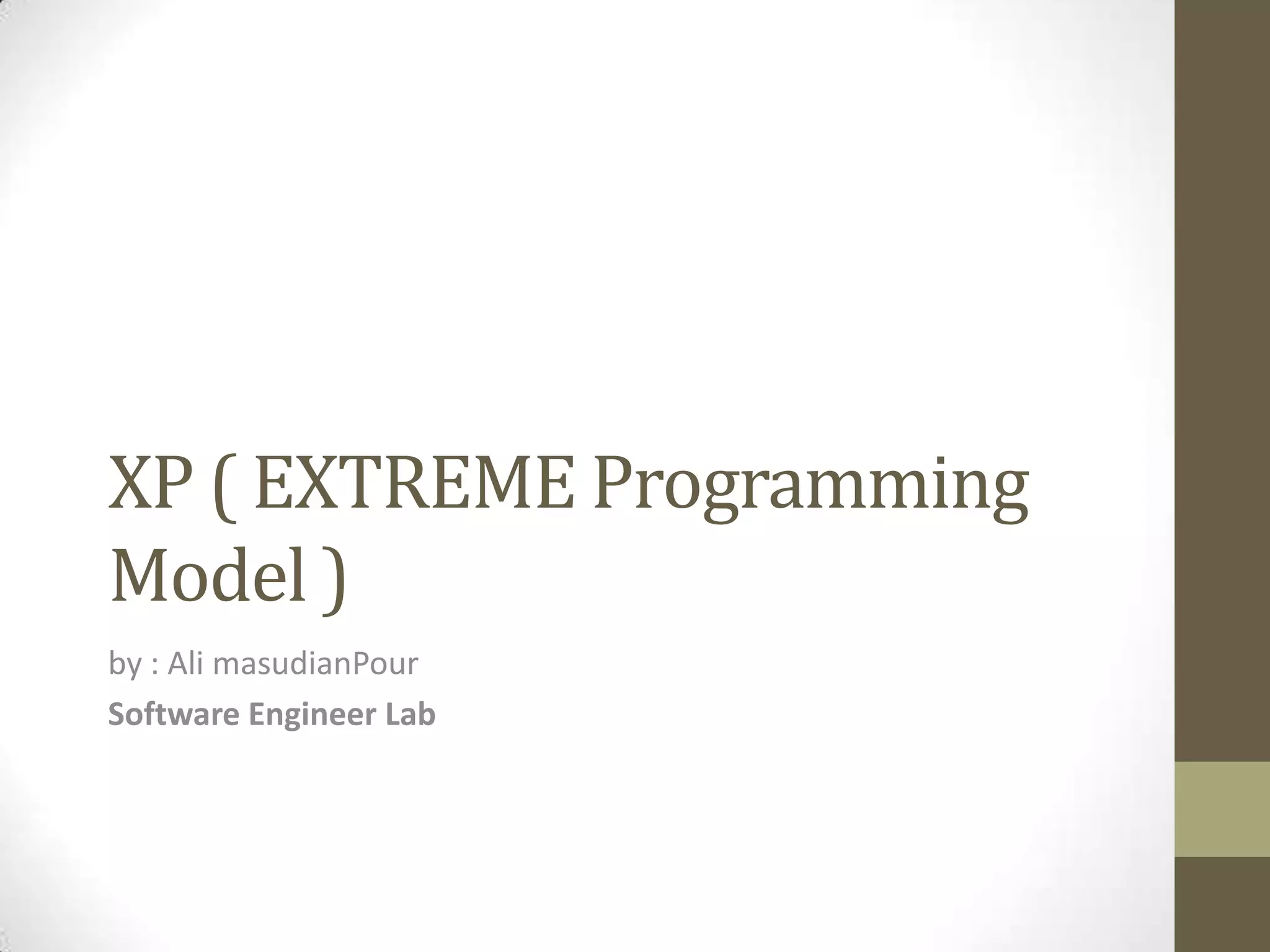 Xp exterme-programming-model | PPT