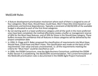 MoSCoW Rules: A quantitative expose | PPT