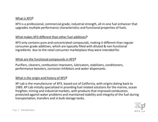 XP3 Product Training Manual | PDF | Chemistry | Science