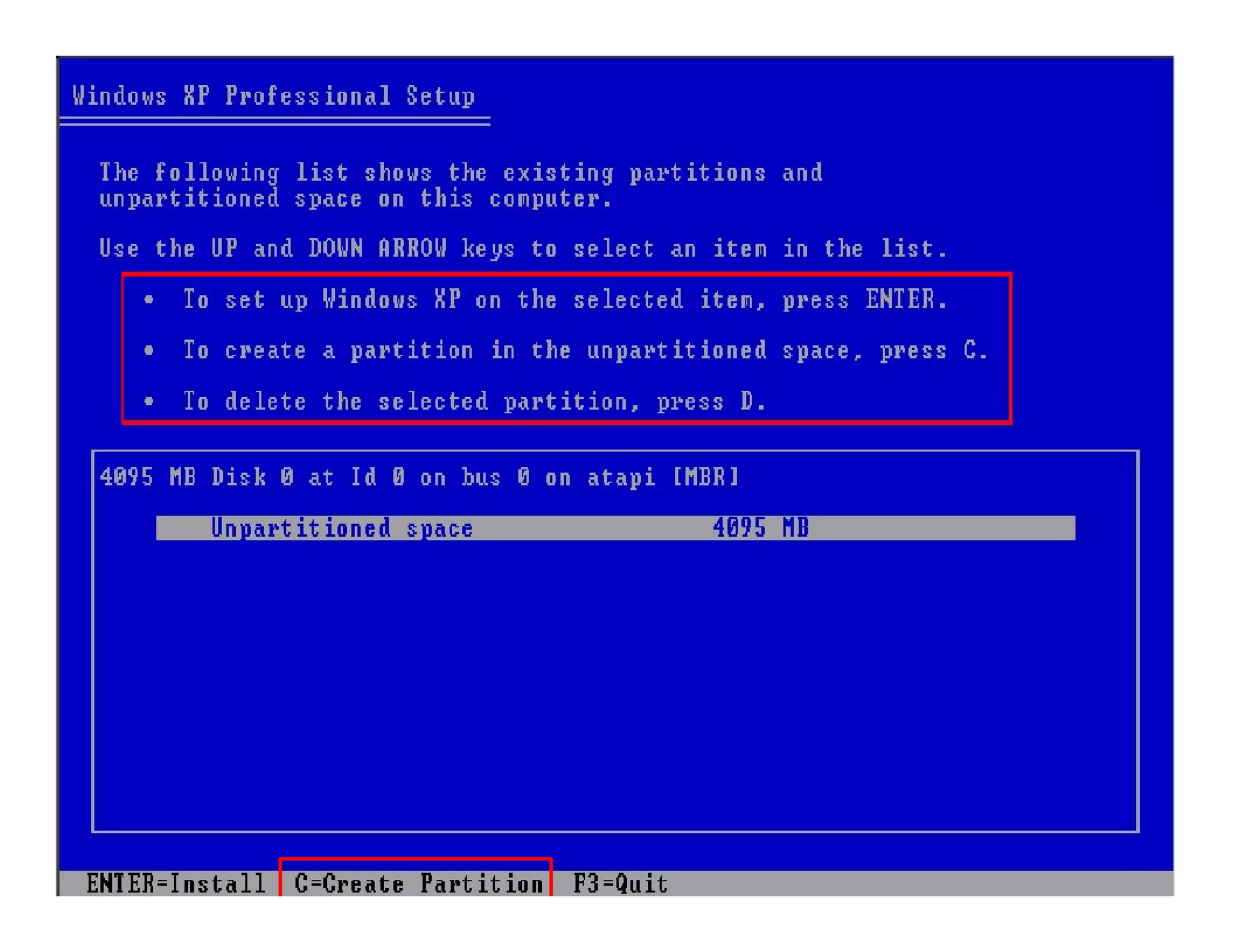 How to Install Windows XP Professional | PDF