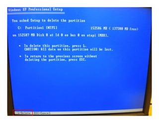 How to Install Windows XP Professional | PPT