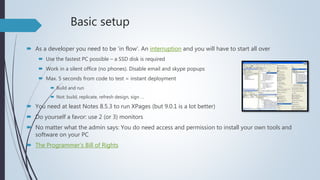 X page developer | PPTX | Web Development | Internet