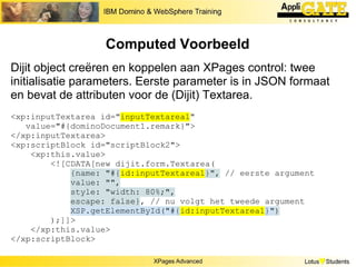 XPages Advanced | PDF