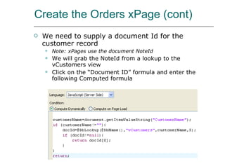 Binding to multiple datasources on a single xPage | PPT