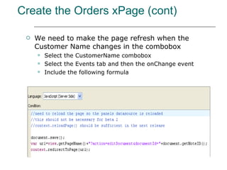 Binding to multiple datasources on a single xPage | PPT