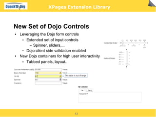 XPages Extension Library slides | PPT