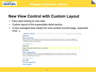 XPages Extension Library slides | PPT
