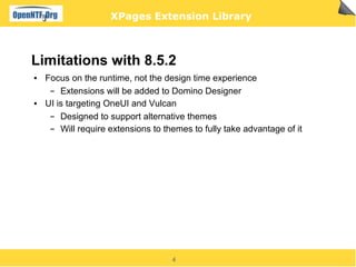XPages Extension Library slides | PPT