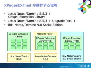 XPages の最新機能を、XPages Extension Library Japan の日本語サンプルで試そう！ | PPT