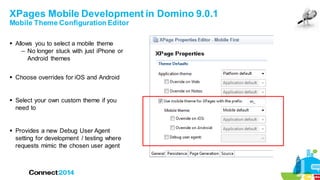 Tip from IBM Connect 2014: XPages Mobile Development in IBM Domino 9.0.1 and Beyond | PDF