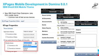 Tip from IBM Connect 2014: XPages Mobile Development in IBM Domino 9.0.1 and Beyond | PDF
