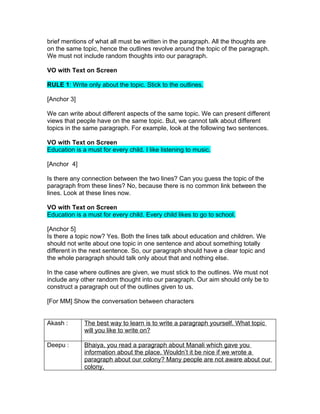 X paragraph writing_1 | DOC