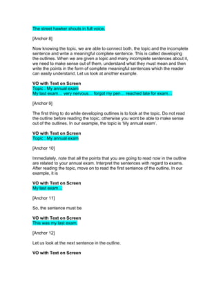 X paragraph writing_1 | DOC