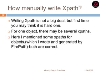 Xpath | PPT | Free Download